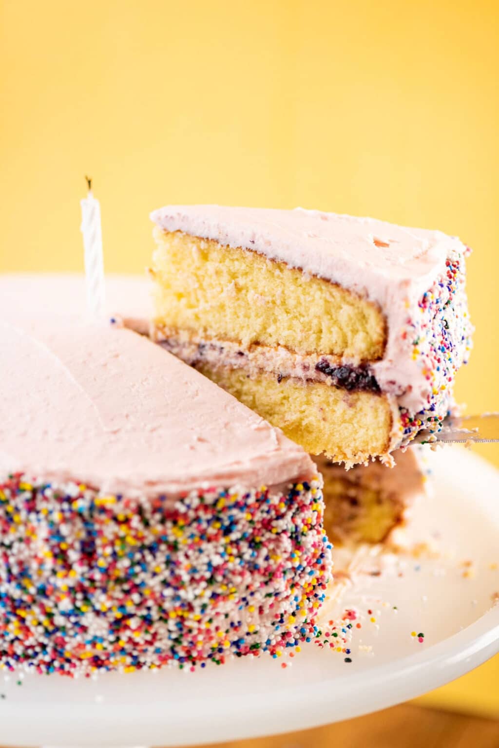 One-Bowl Simple Vanilla Layer Cake Recipe — The Mom 100