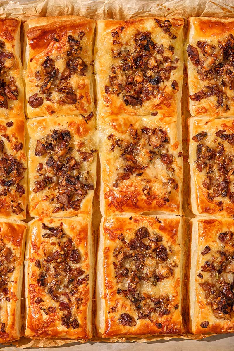 Mushroom Puff Pastry Tartlets Recipe — The Mom 100