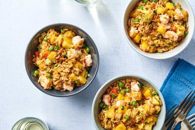 30-Minute Pineapple Shrimp Fried Rice Recipe — The Mom 100