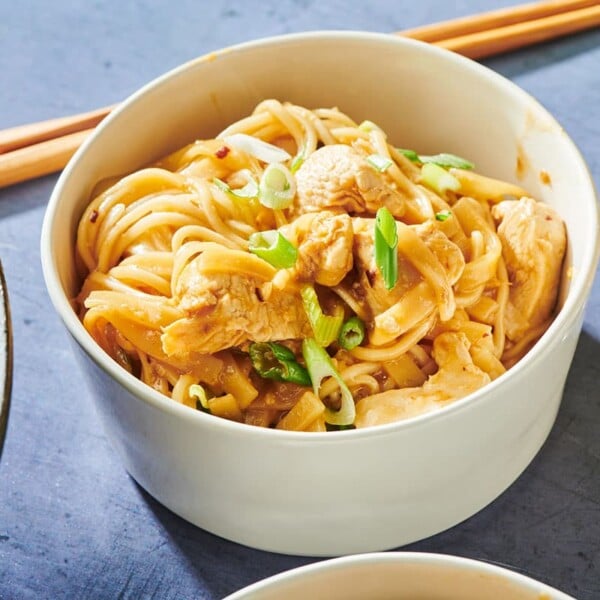 Asian Stir-Fried Chicken and Rice Noodles Recipe — The Mom 100