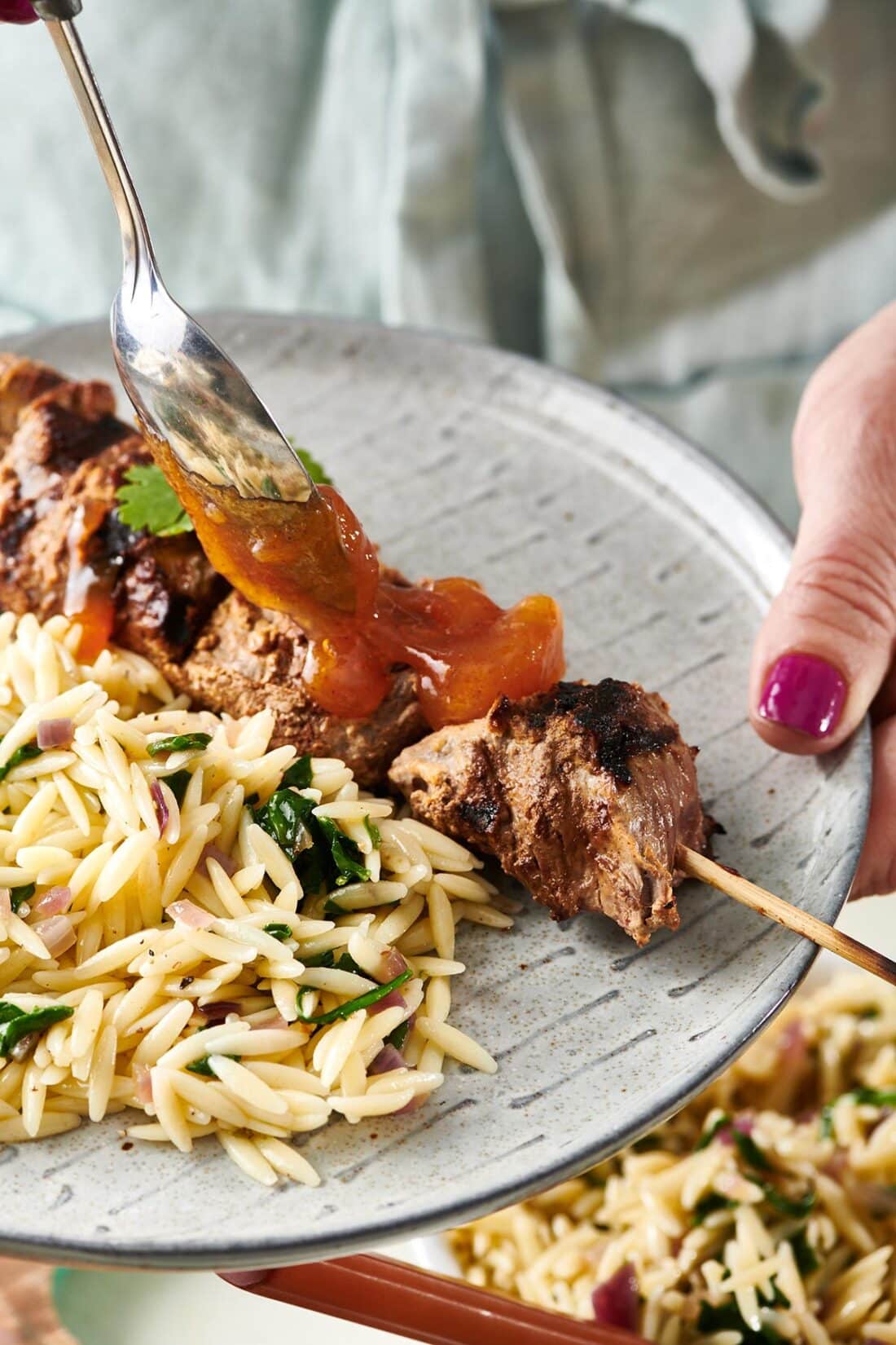 Indian-Inspired Lamb Kebabs Recipe — The Mom 100
