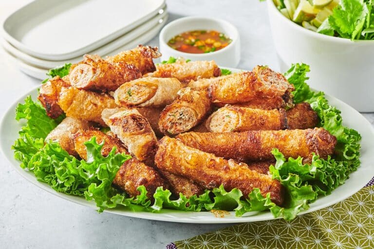 Vietnamese Fried Spring Rolls (Chả Giò) with Dipping Sauce — The Mom 100