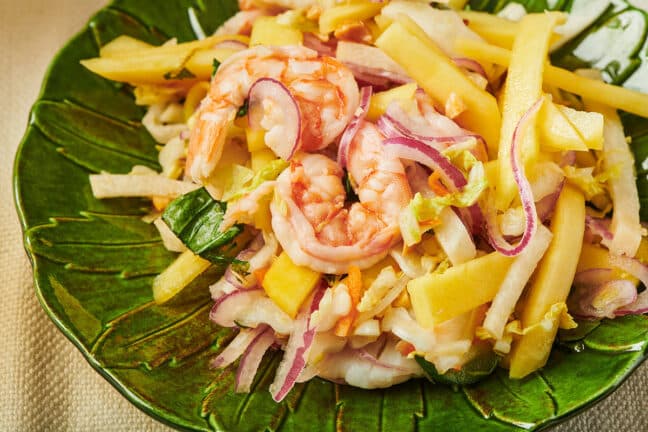 Vietnamese Mango Salad with Shrimp Recipe (Goi Xoai) — The Mom 100