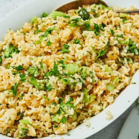 Easy Cheesy Rice and Broccoli Recipe — The Mom 100