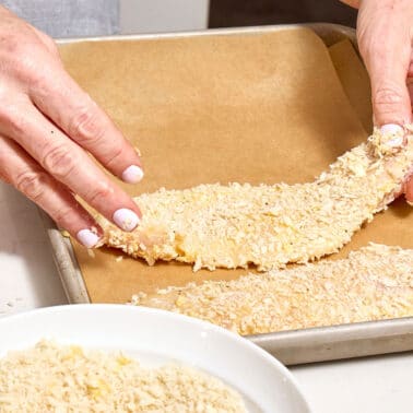 How to Bread Chicken Cutlets — The Mom 100